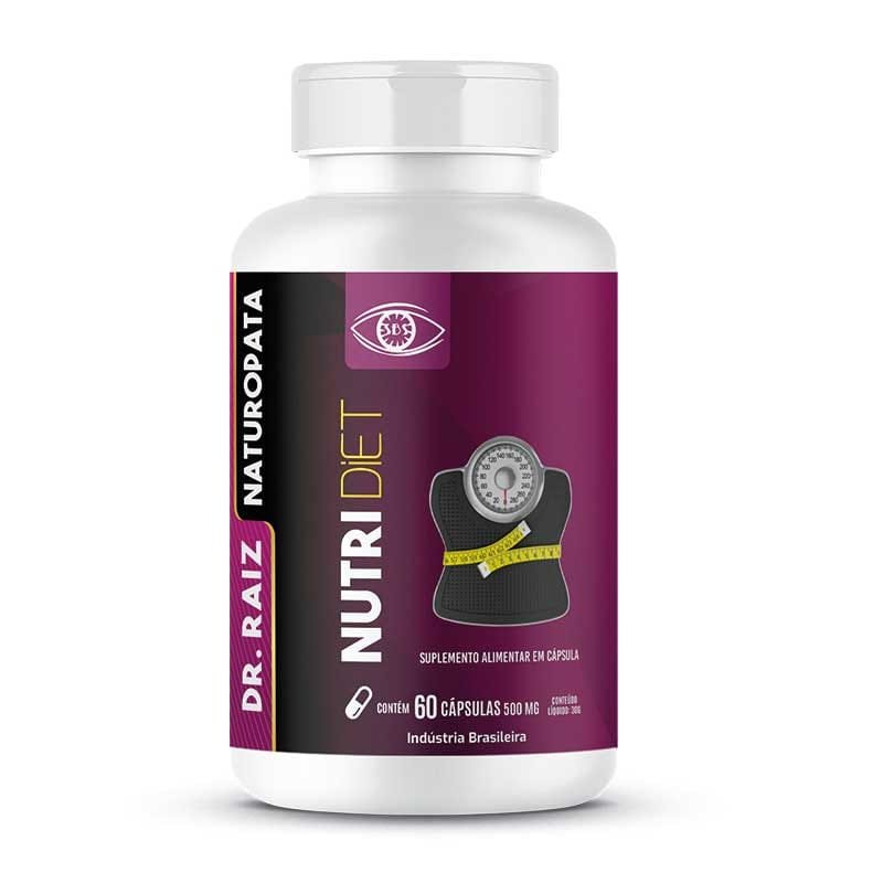 Nutri Diet - Suplemento Natural 60 Cápsulas para Emagrecimento ...